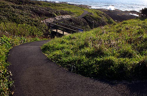 Cook's Chasm Walkway Near Yachats- Oregon Coast, Upper Lane County ...